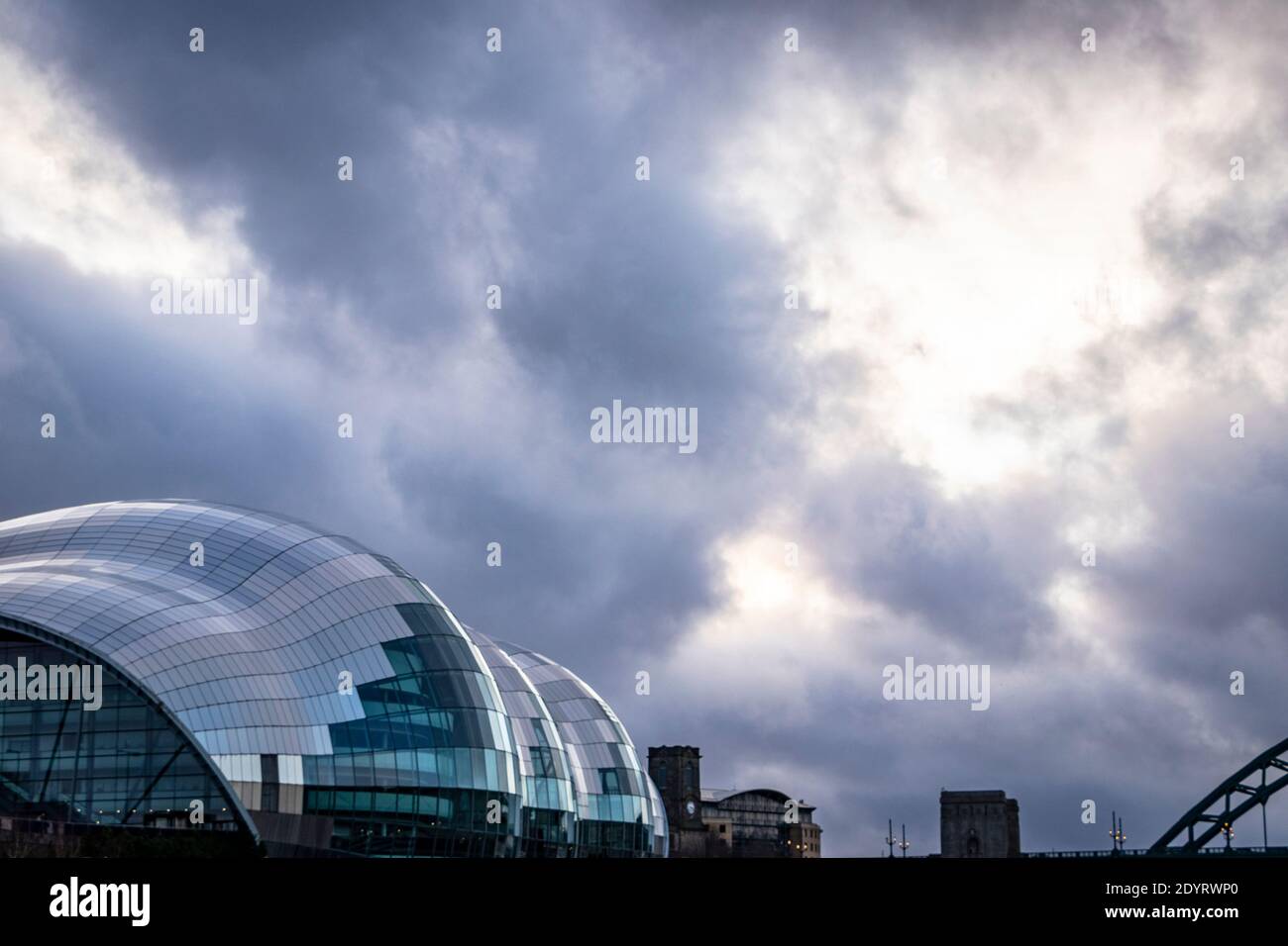 abstract detail of curved glass facade Sage concert hall aka the ...