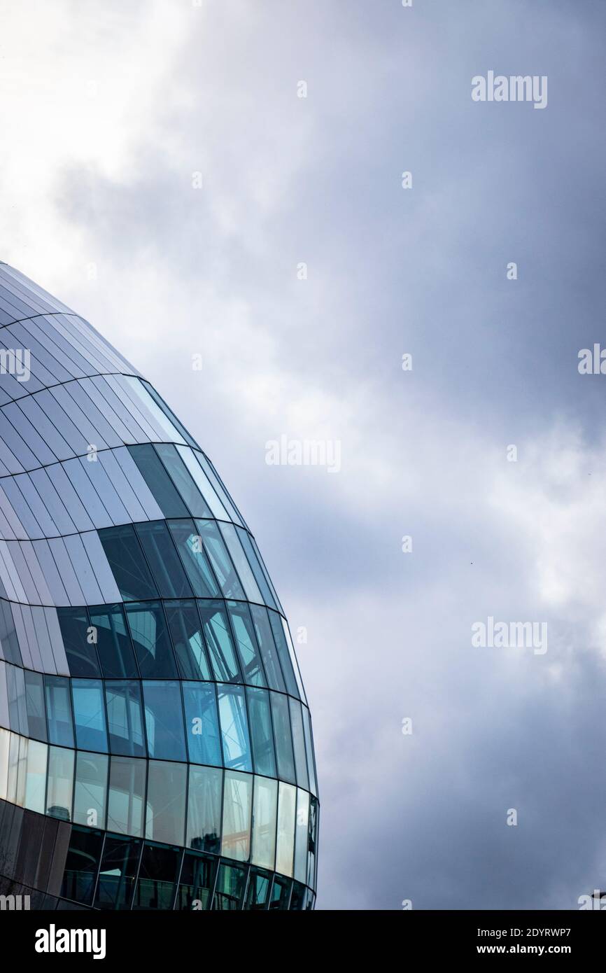 abstract detail of curved glass facade Sage concert hall aka the ...