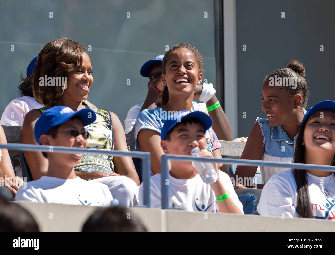 Michelle Obama Daughters 2013