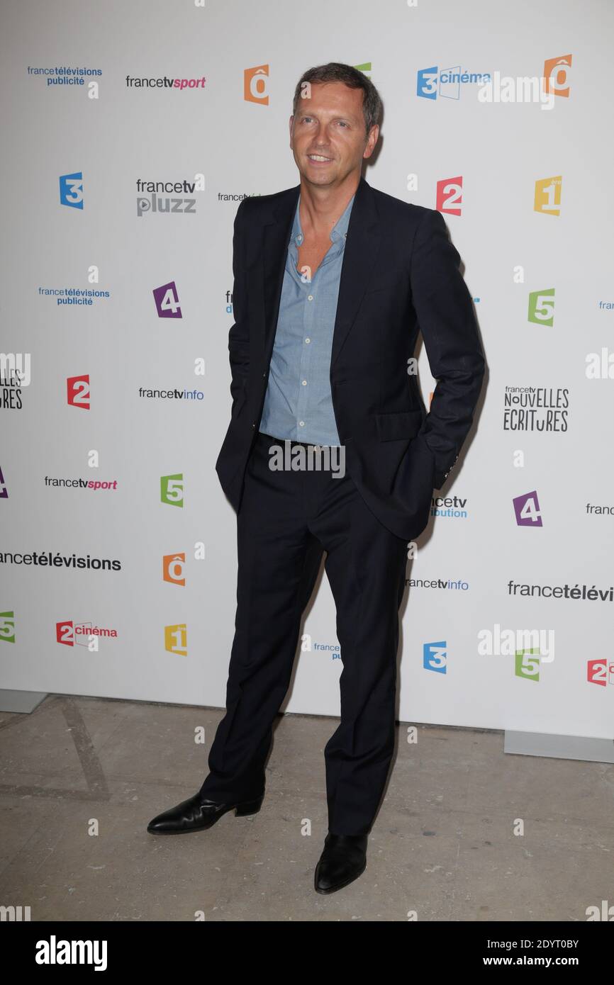 Thomas Hugues attending the annual press conference of France ...