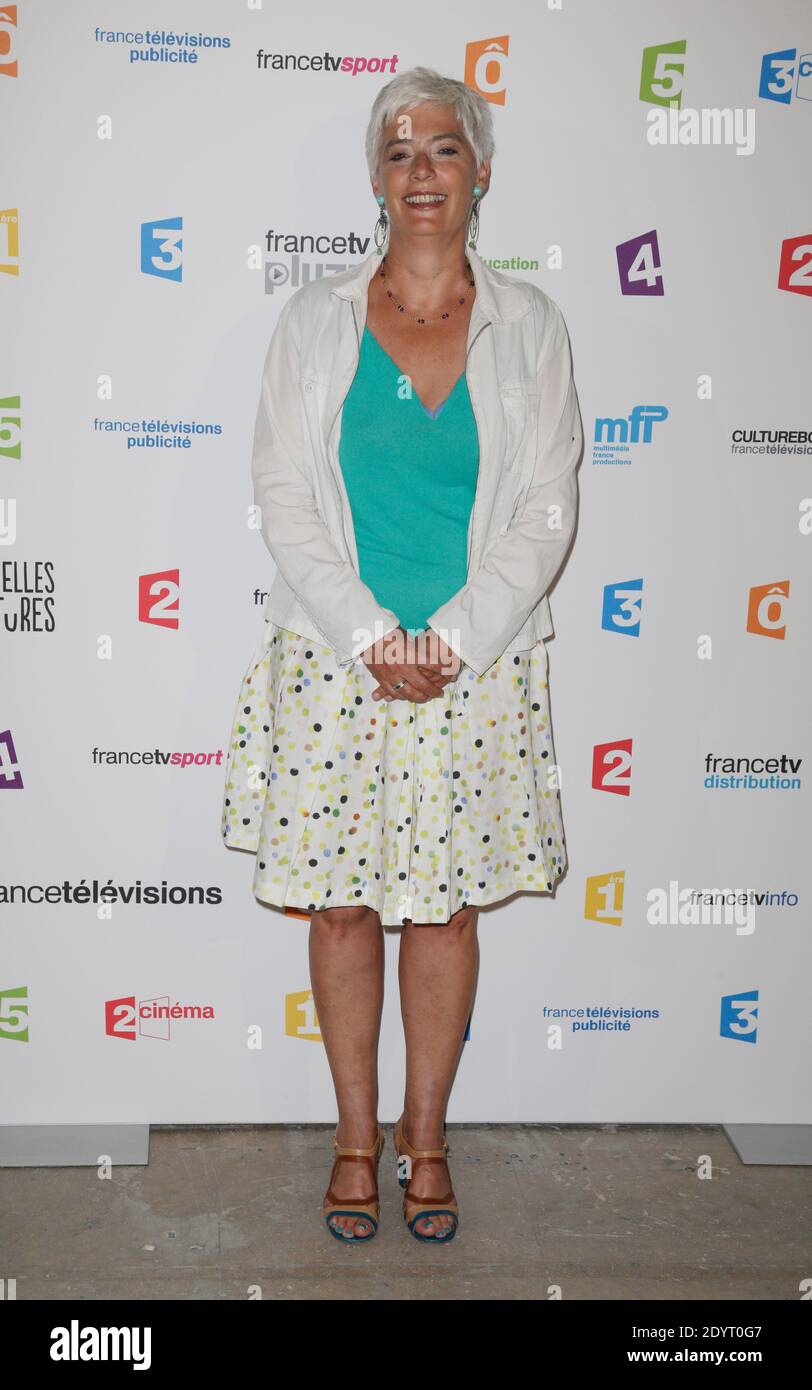 Frederique Lantieri attending the annual press conference of France ...