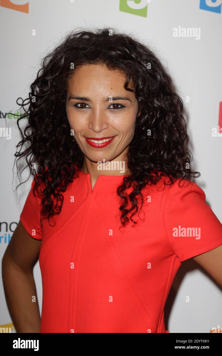 Aida Touihri attending the annual press conference of France ...