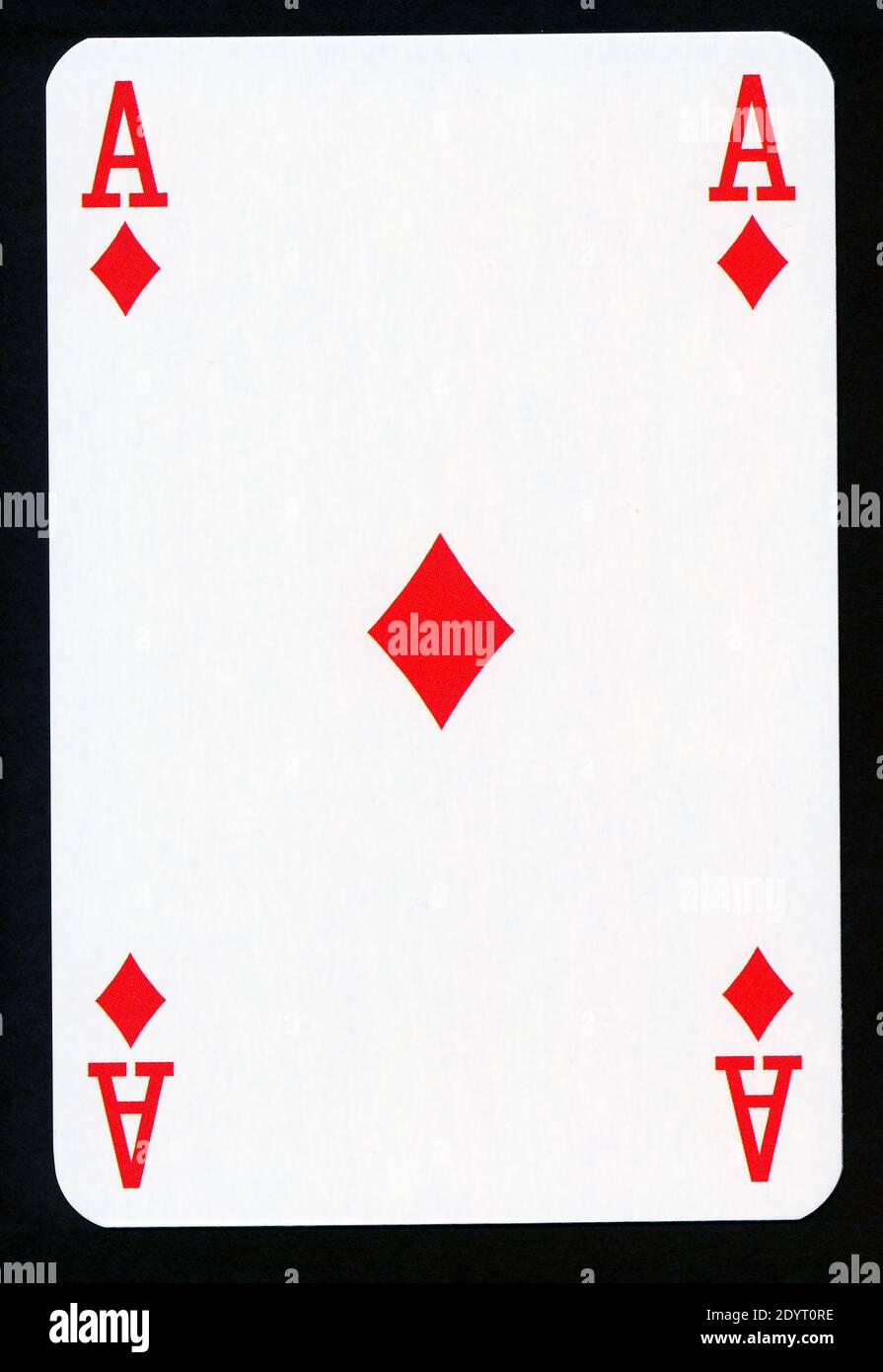 Playing cards of Diamonds suit isolated on black background - High ...
