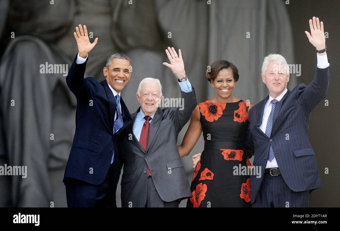 President Barack Obama , First Lady Michelle Obama , and formers ...