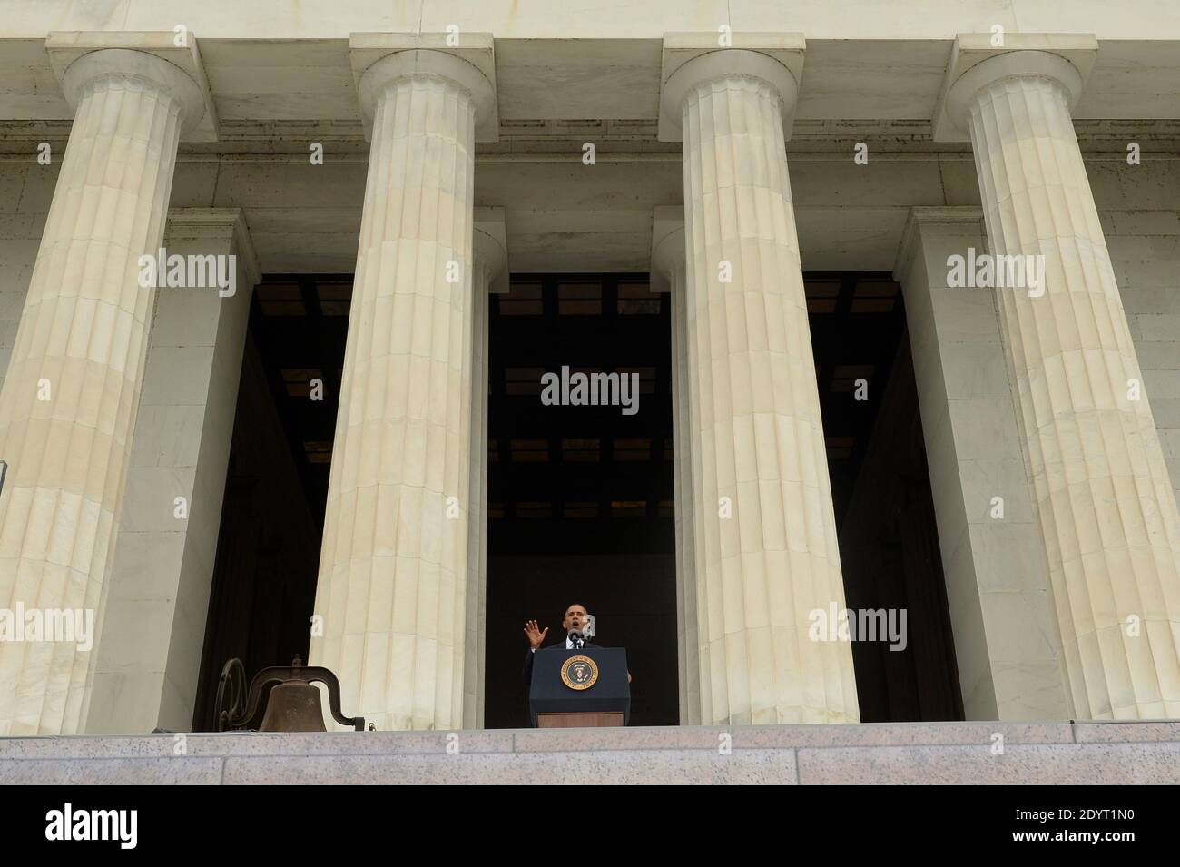 US President Barack Obama delivers remarks during the 'Let Freedom Ring ...