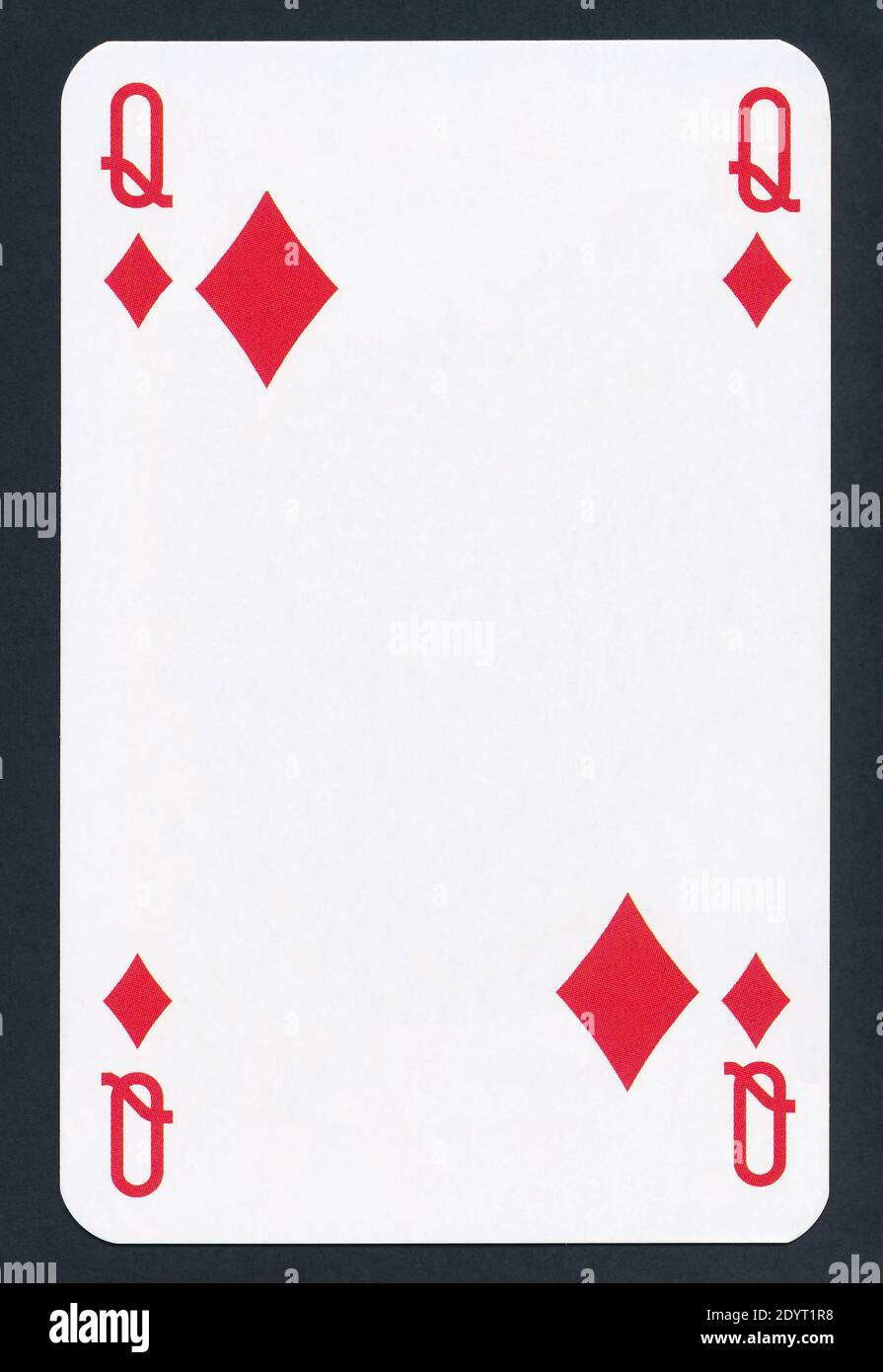 Playing cards of Diamonds suit isolated on black background - High ...
