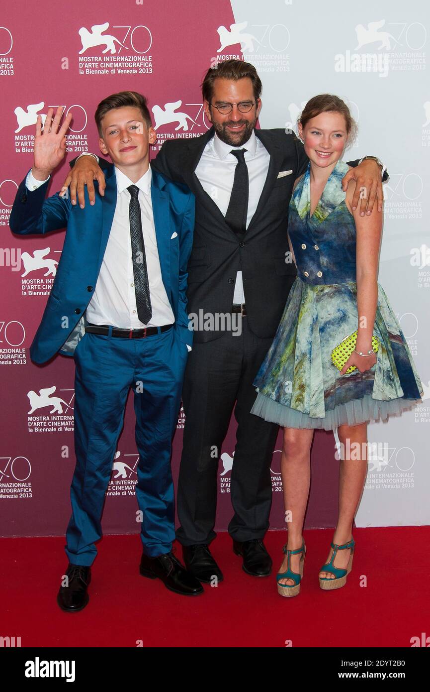 Director Rick Ostermann, Helena Phil and Levin Liam attending the ...