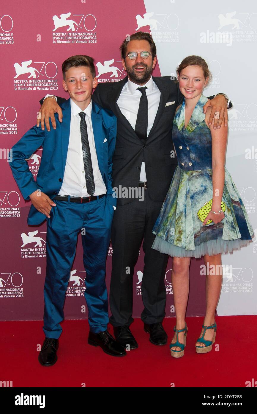 Director Rick Ostermann, Helena Phil and Levin Liam attending the ...