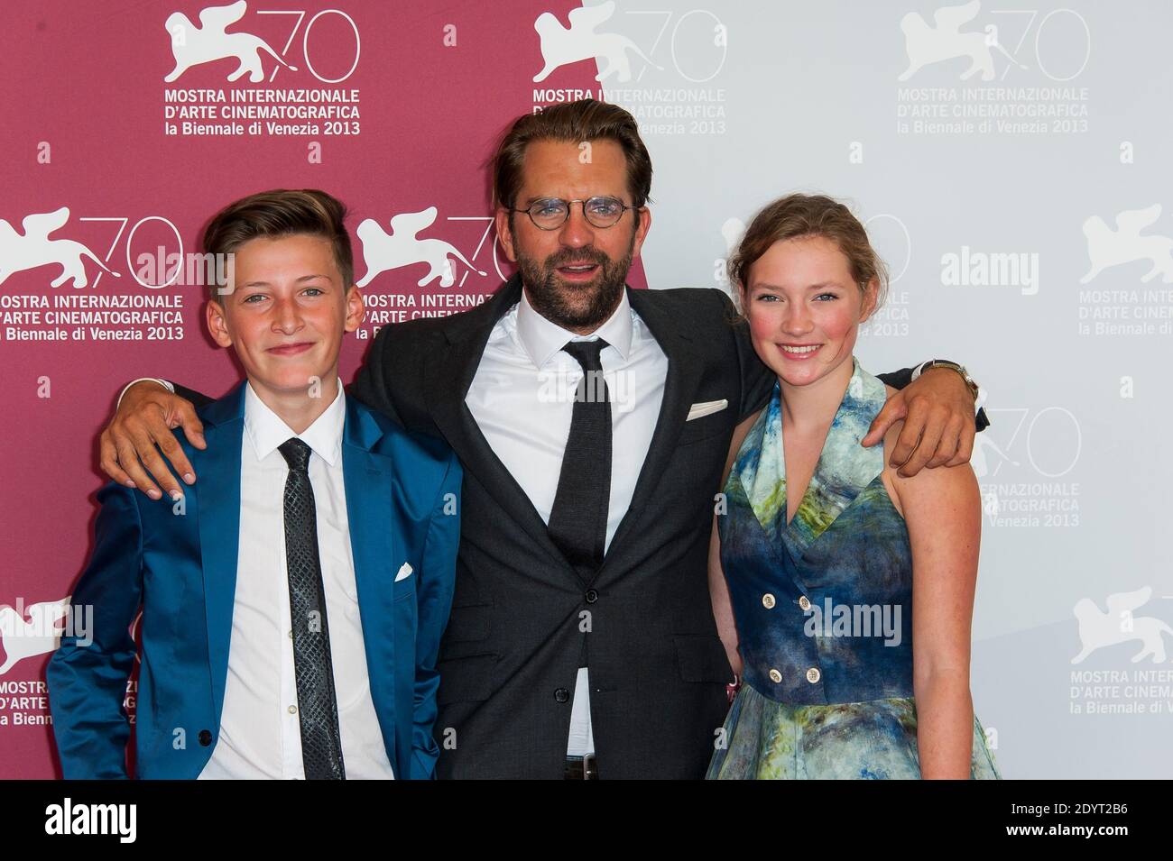 Director Rick Ostermann, Helena Phil and Levin Liam attending the ...