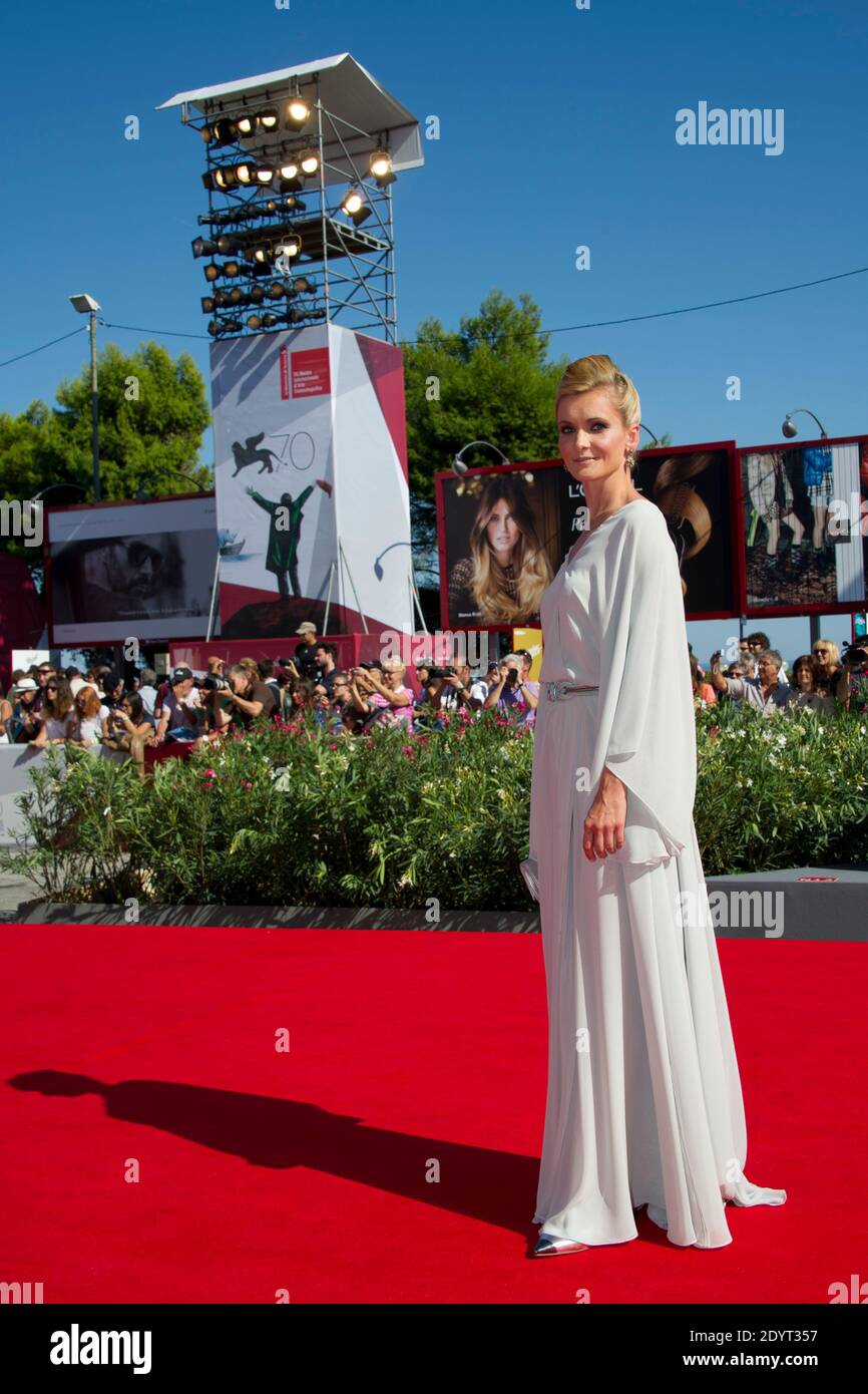 German actress Alexandra Finder attending the premiere of 'The Police ...