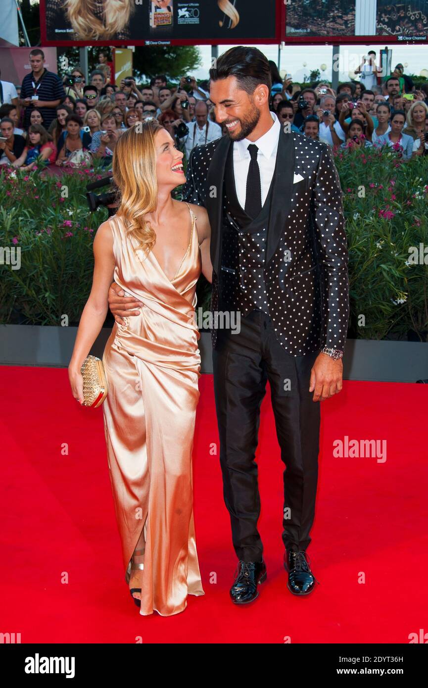 Alice Bellagamba attending the premiere for the film Joe as part of the ...