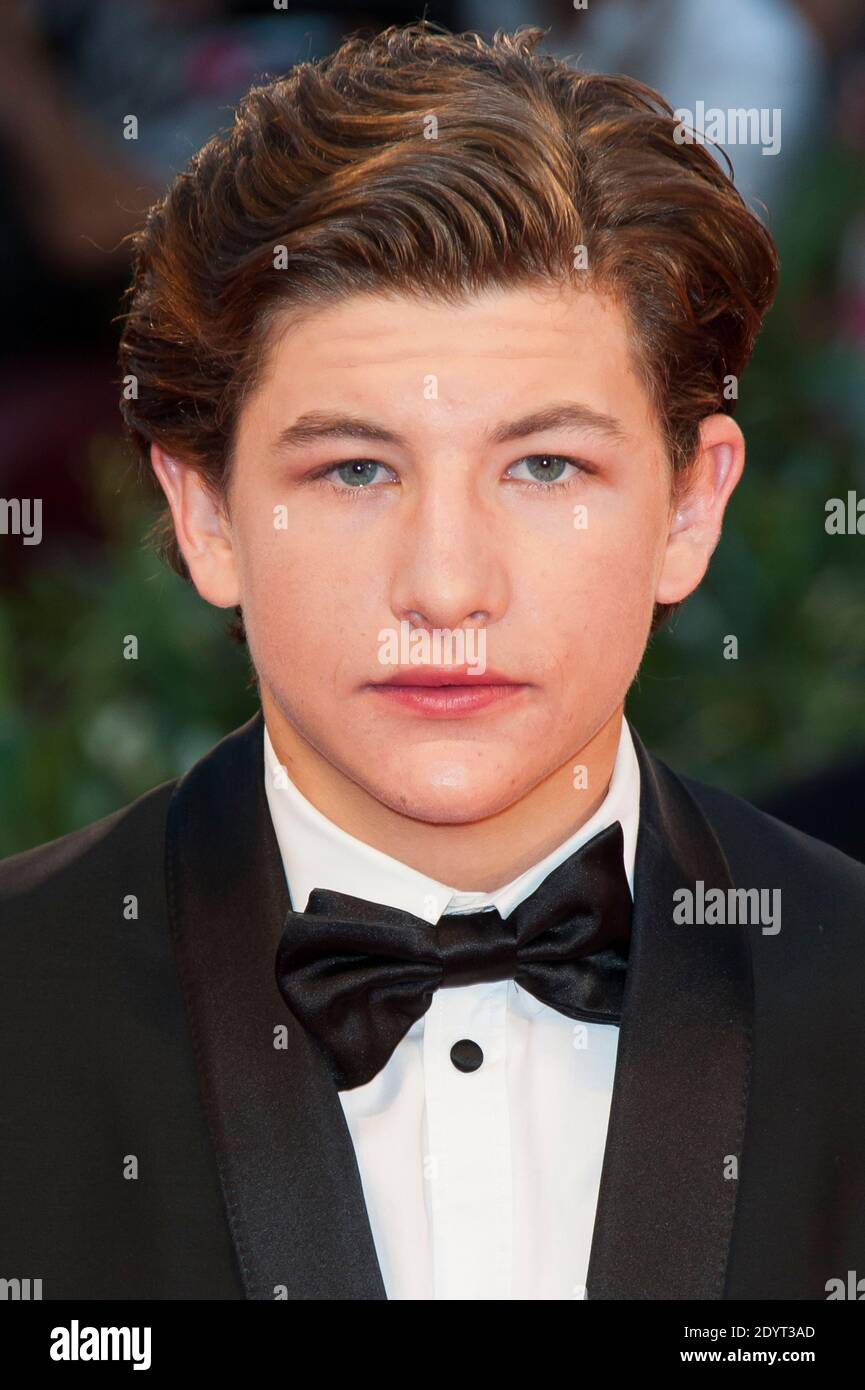Tye Sheridan attending the premiere for the film Joe as part of the ...
