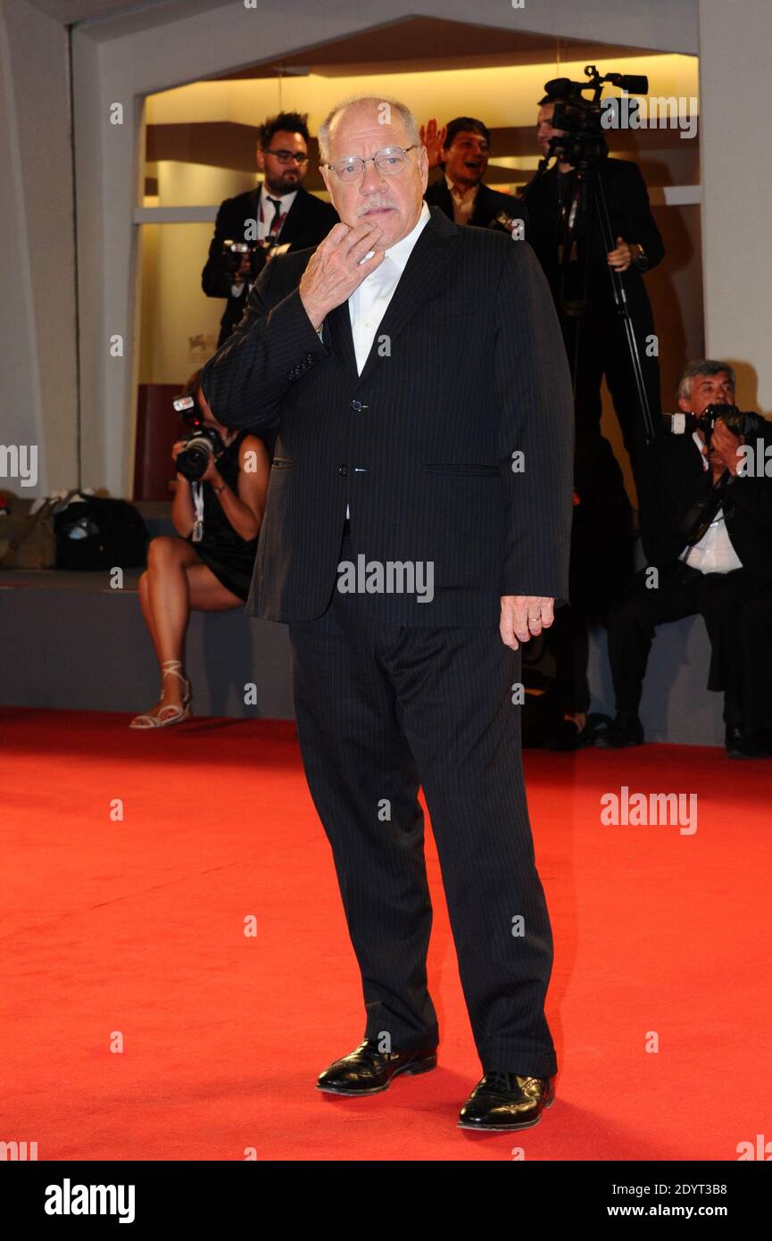Paul Schrader attending the premiere for the film The Canyons as part ...