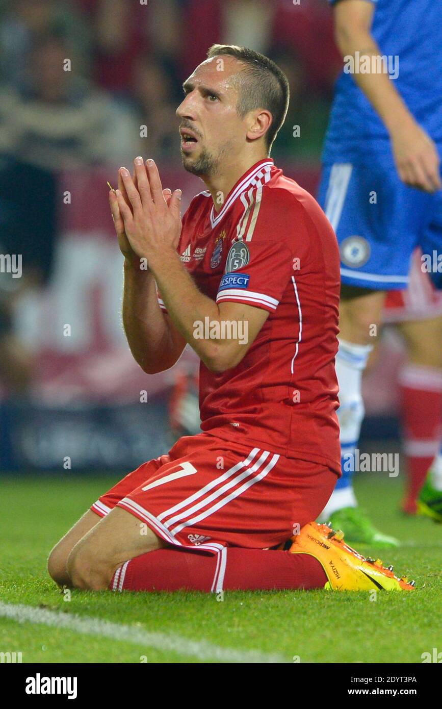 Bayern Munich's Franck Ribery best player and winner of the UEFA Super ...