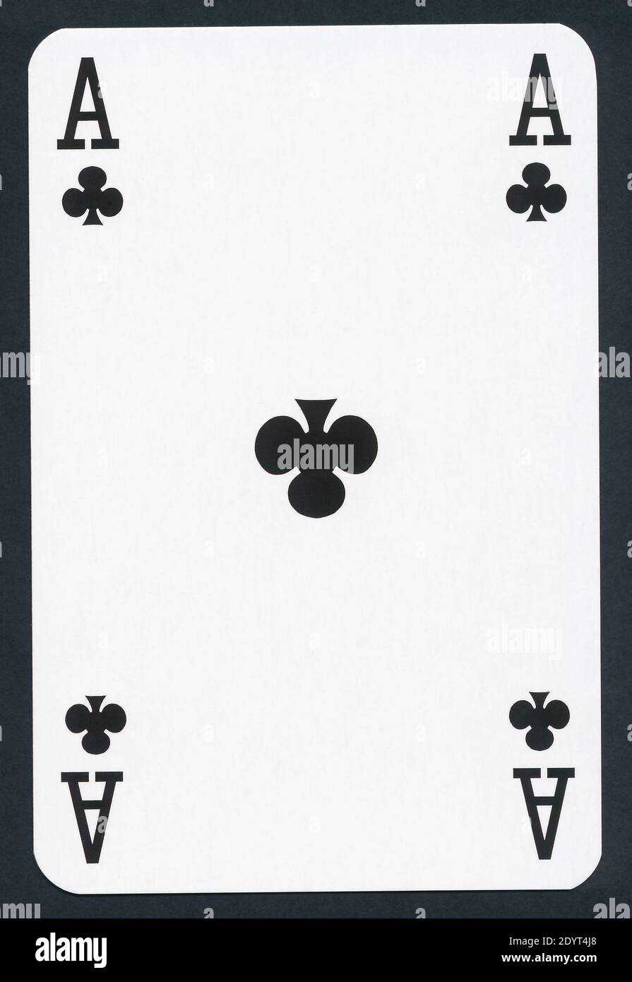Playing cards of Clubs suit isolated on black background - High quality ...