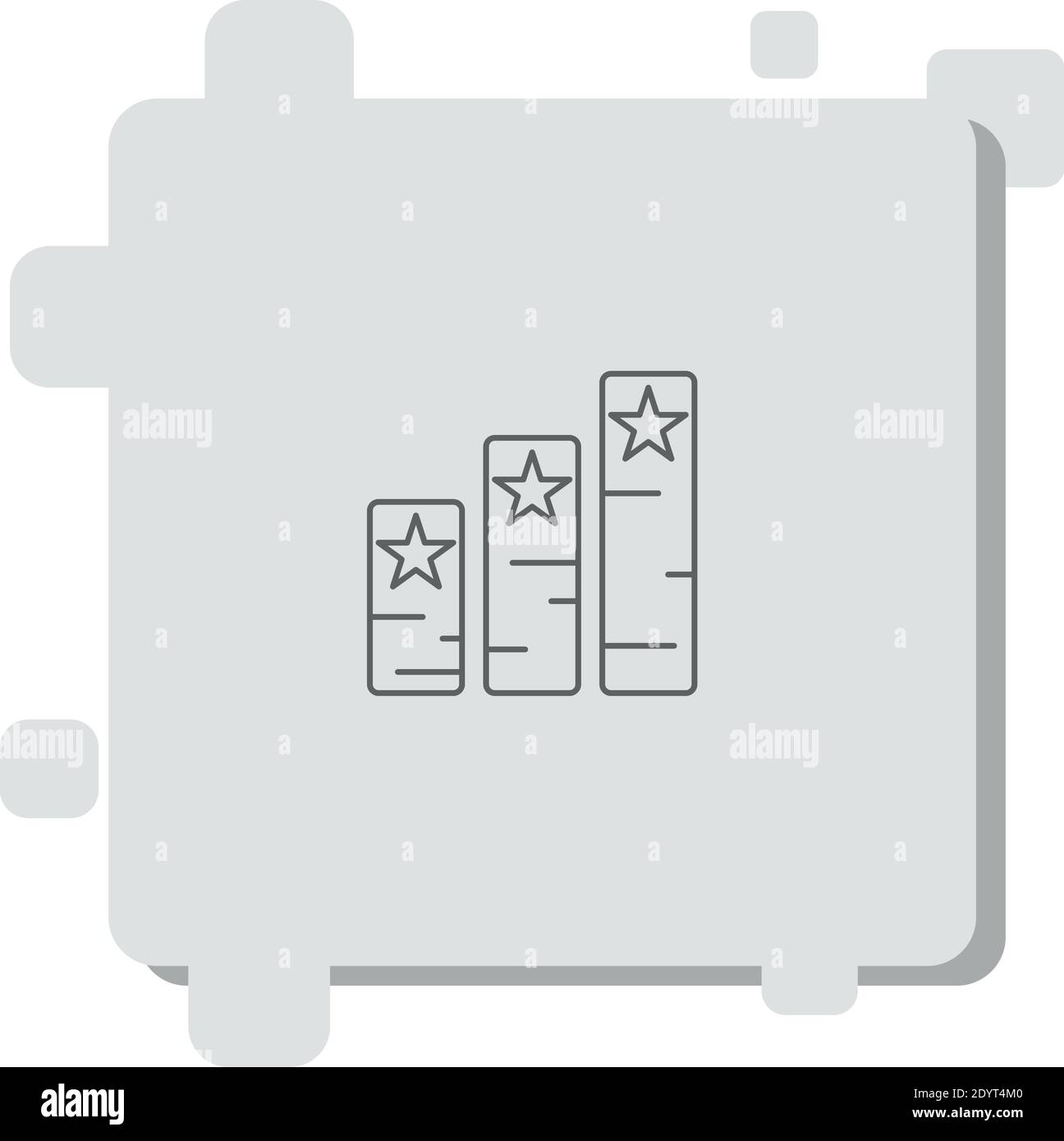 rating stars vector icon modern simple vector illustration Stock Vector ...