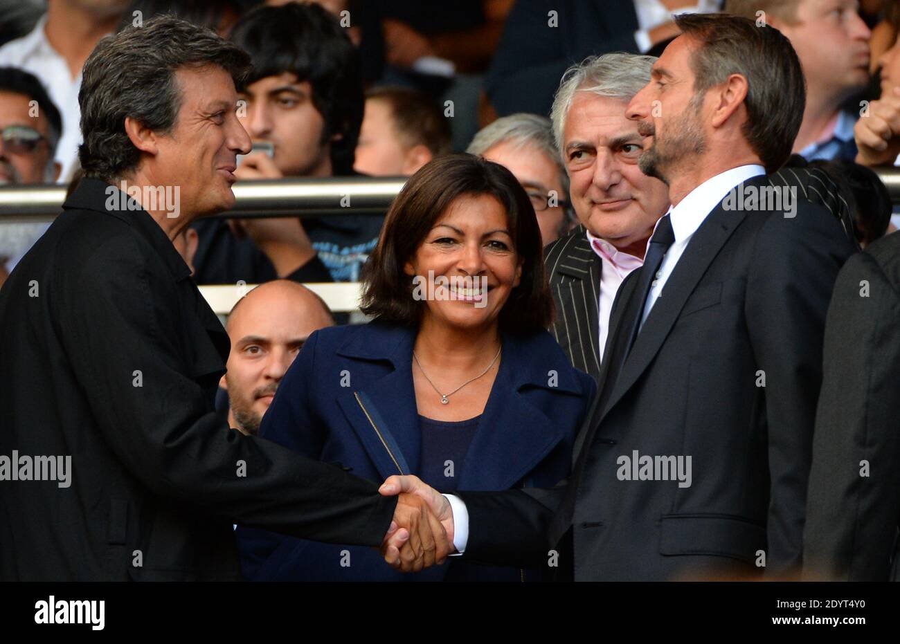 - Mrs Hidalgo during the French First League soccer, Paris Saint ...