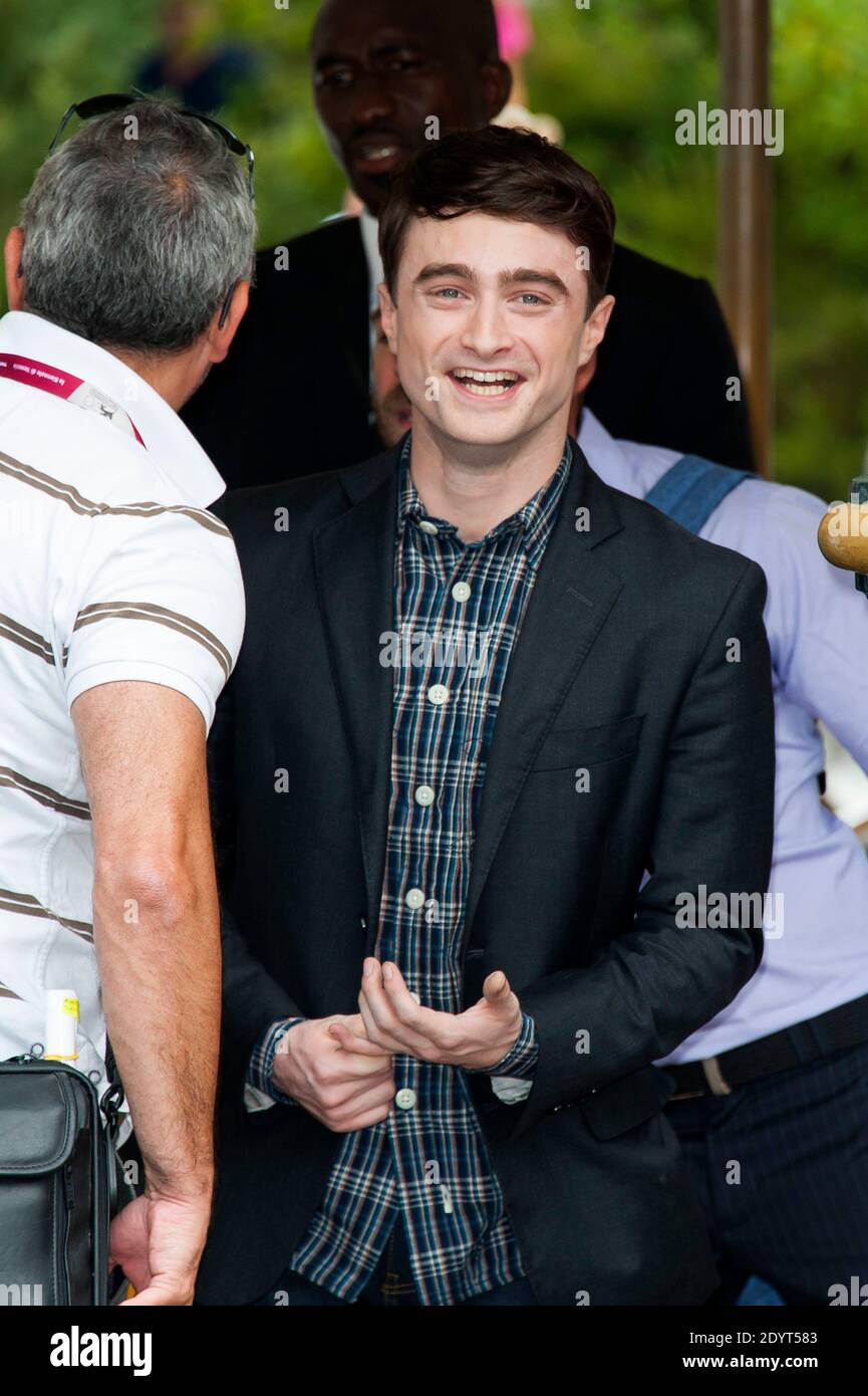 Daniel Radcliffe spotted ahead of the premiere of the movie 'Kill your ...