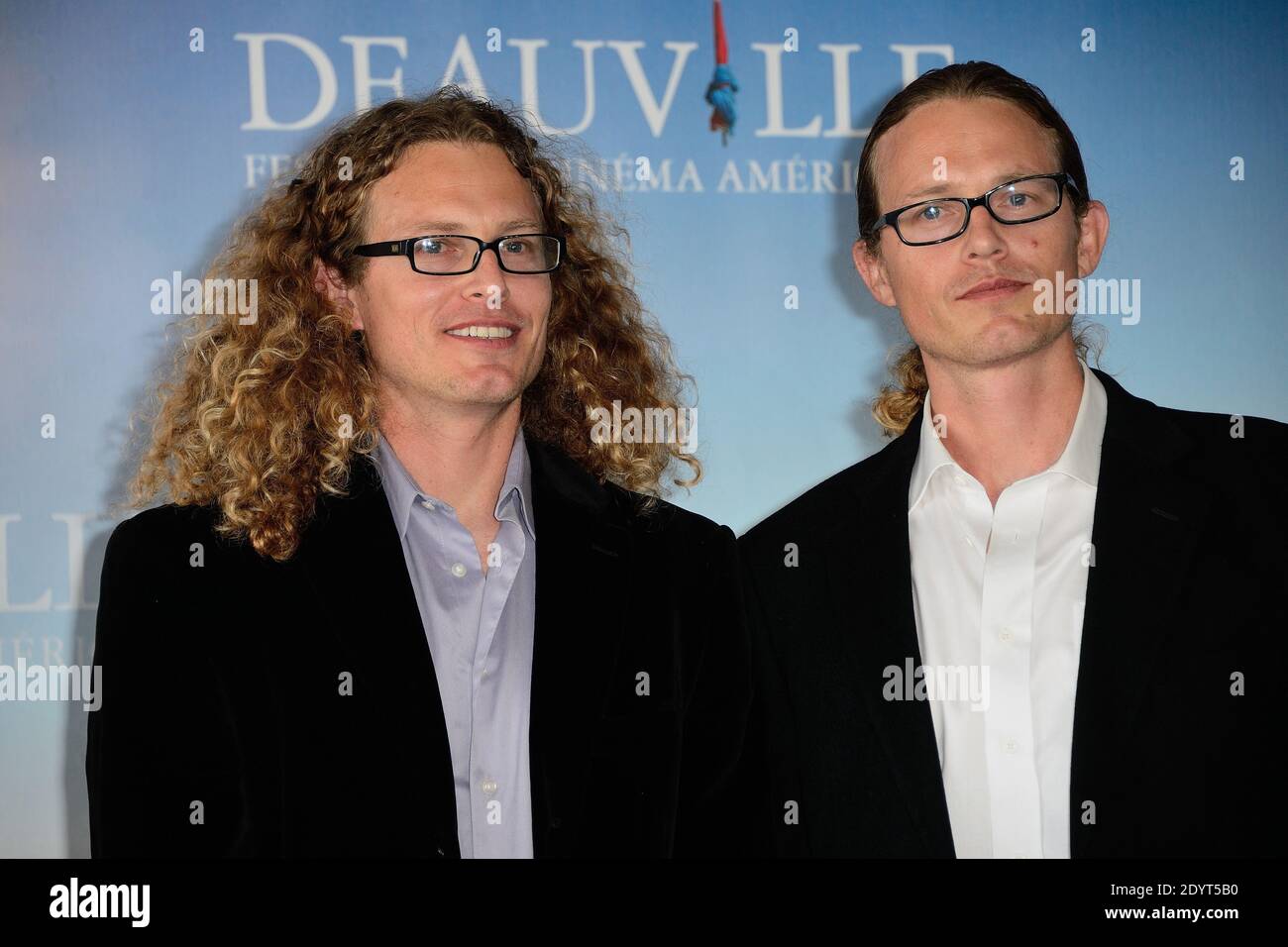 Noah Miller and Logan Miller pose at the photocall for the film Sherif ...