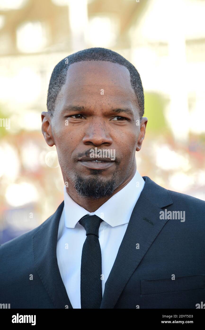Jamie Foxx attending the screening of White House Down as part of the ...