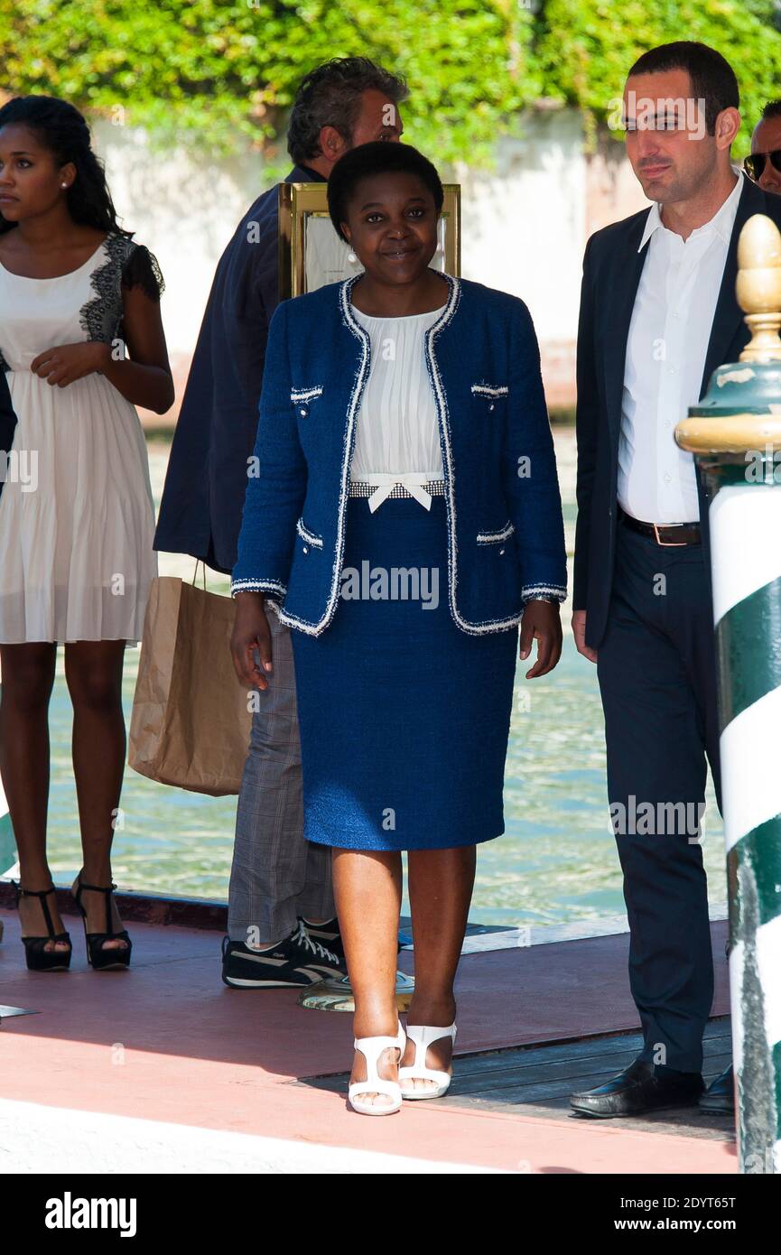 Italian minister Cecile Kyenge spotted during the 70th Venice Film ...