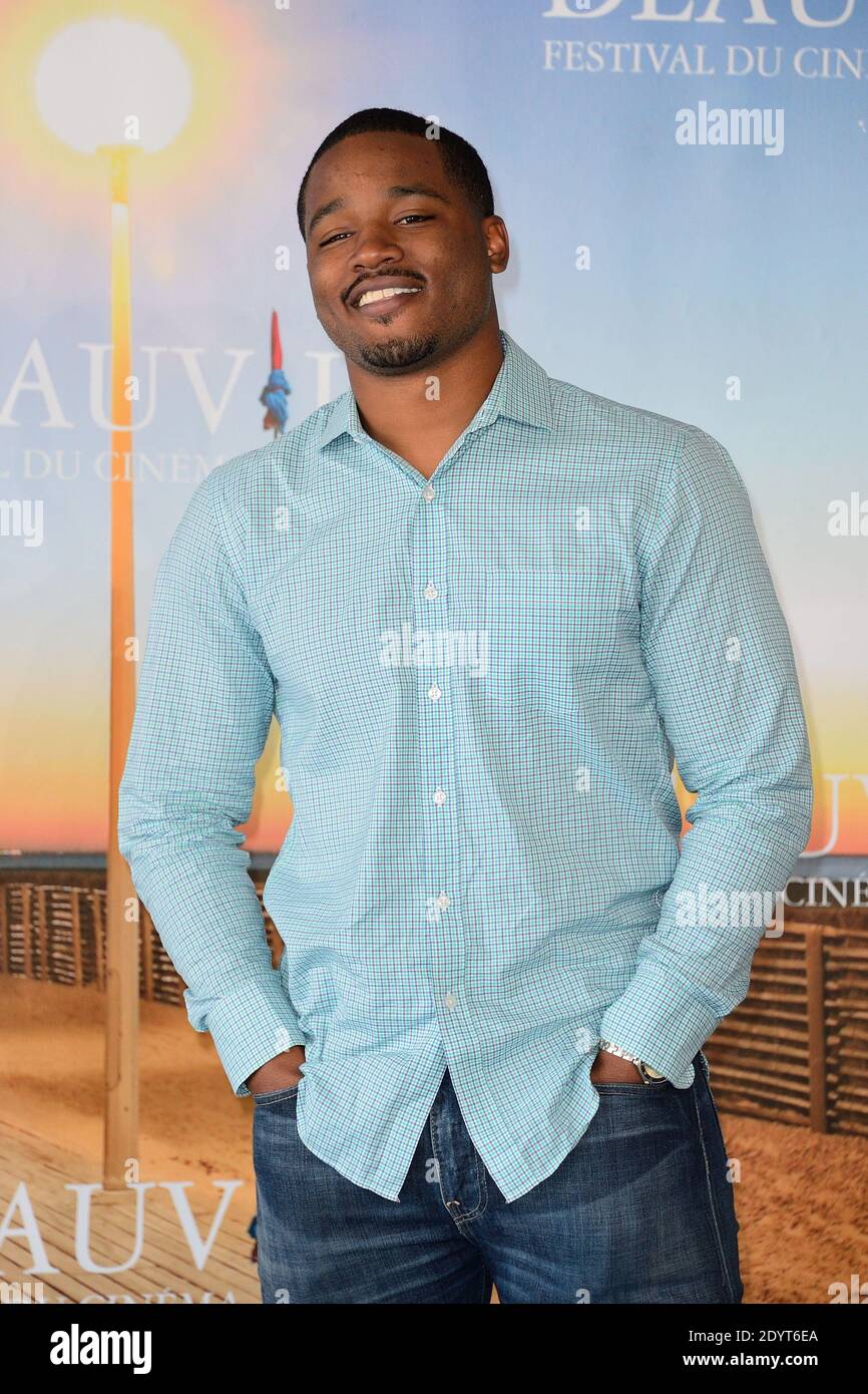 Ryan Coogler posing at the Fruitvale station photocall as part of the ...