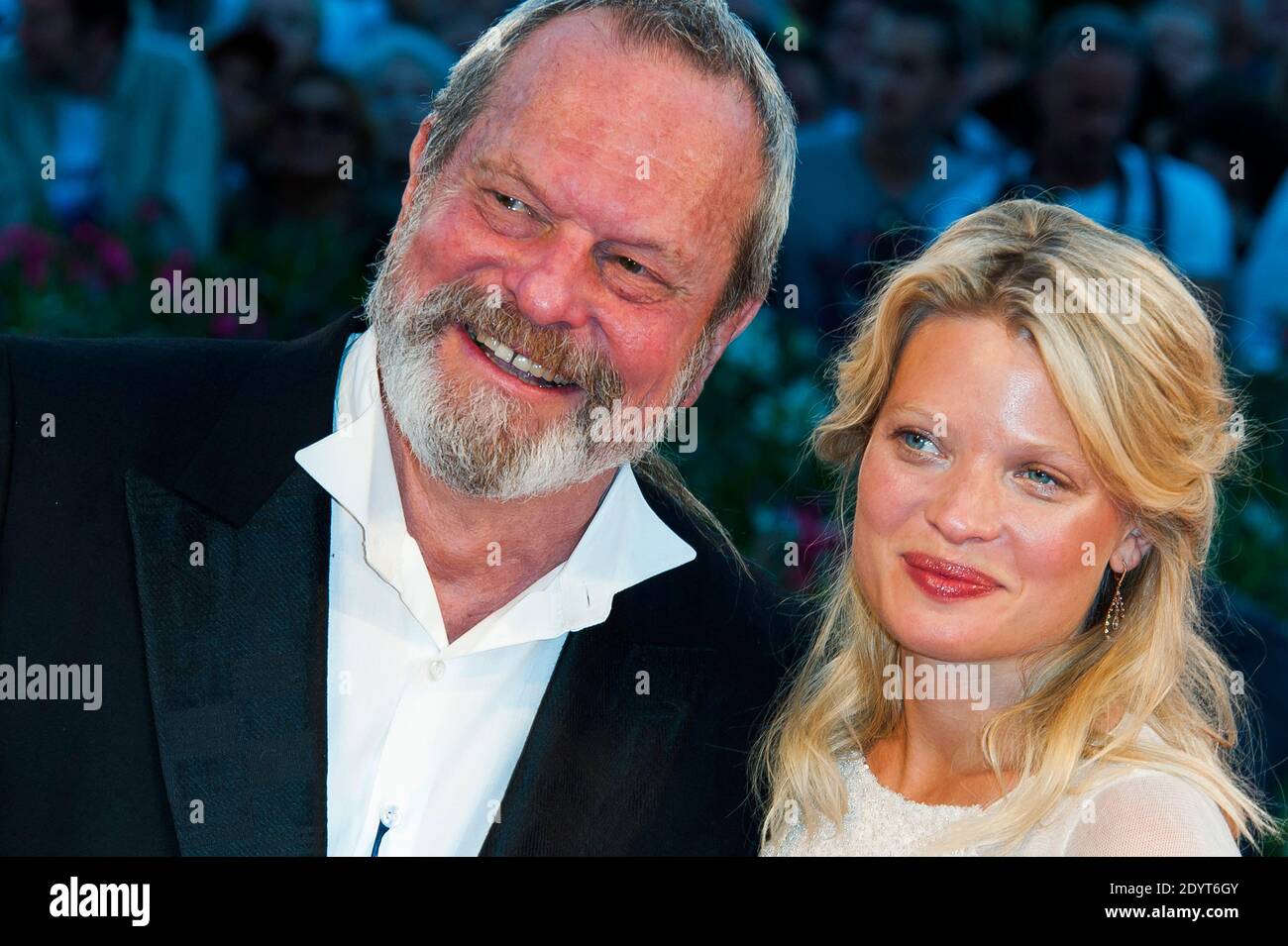 Melanie Thierry and Director Terry Gilliam attending the premiere for ...