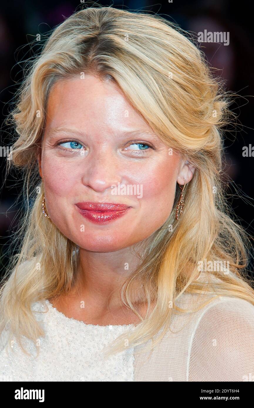 Melanie Thierry attending the premiere for the film The Zero Theorem as ...