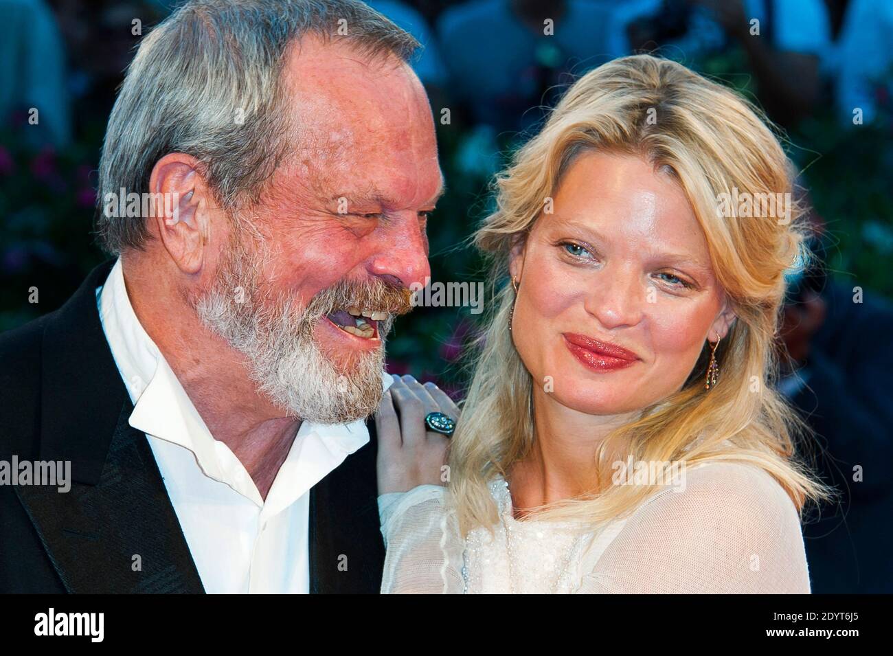 Melanie Thierry and Director Terry Gilliam attending the premiere for ...