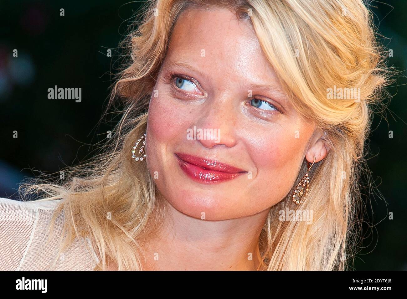 Melanie Thierry attending the premiere for the film The Zero Theorem as ...