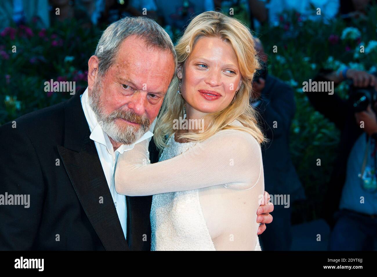Melanie Thierry and Director Terry Gilliam attending the premiere for ...