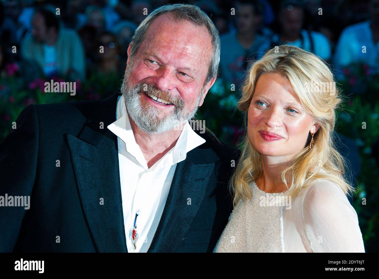 Melanie Thierry and Director Terry Gilliam attending the premiere for ...