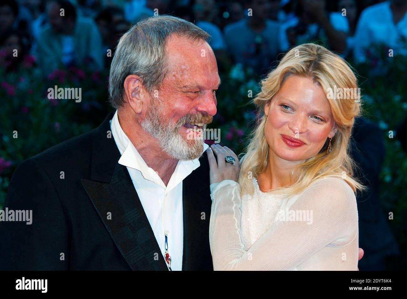 Melanie Thierry and Director Terry Gilliam attending the premiere for ...