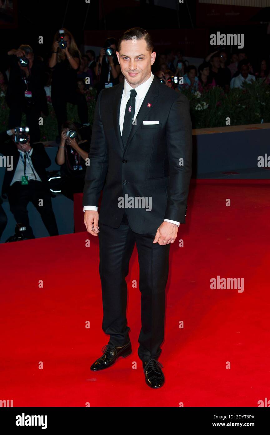 Tom Hardy attending the premiere for the film Locke as part of the 70th ...