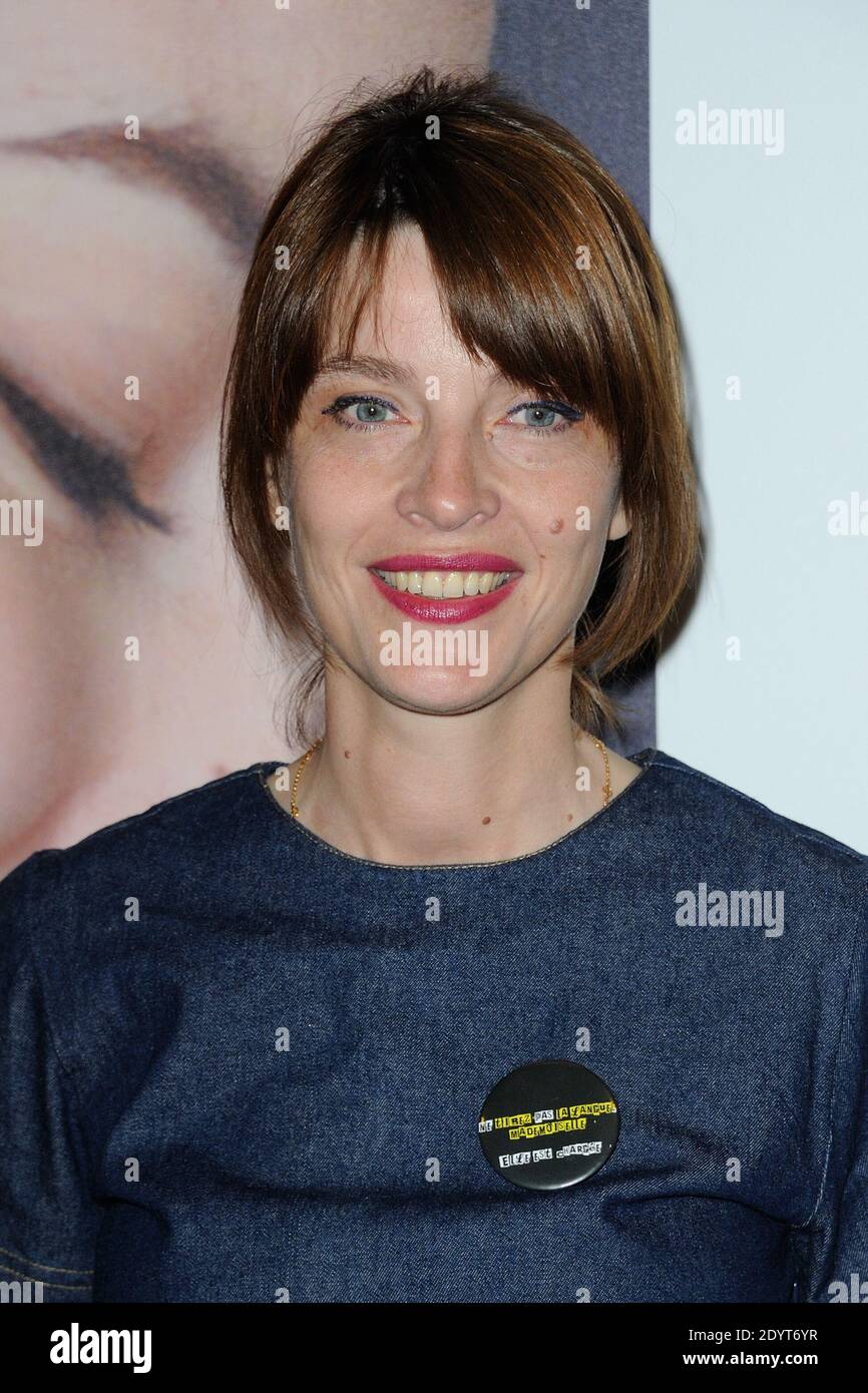 Axelle Ropert attending the premiere of 'Tirez la langue Mademoiselle ...