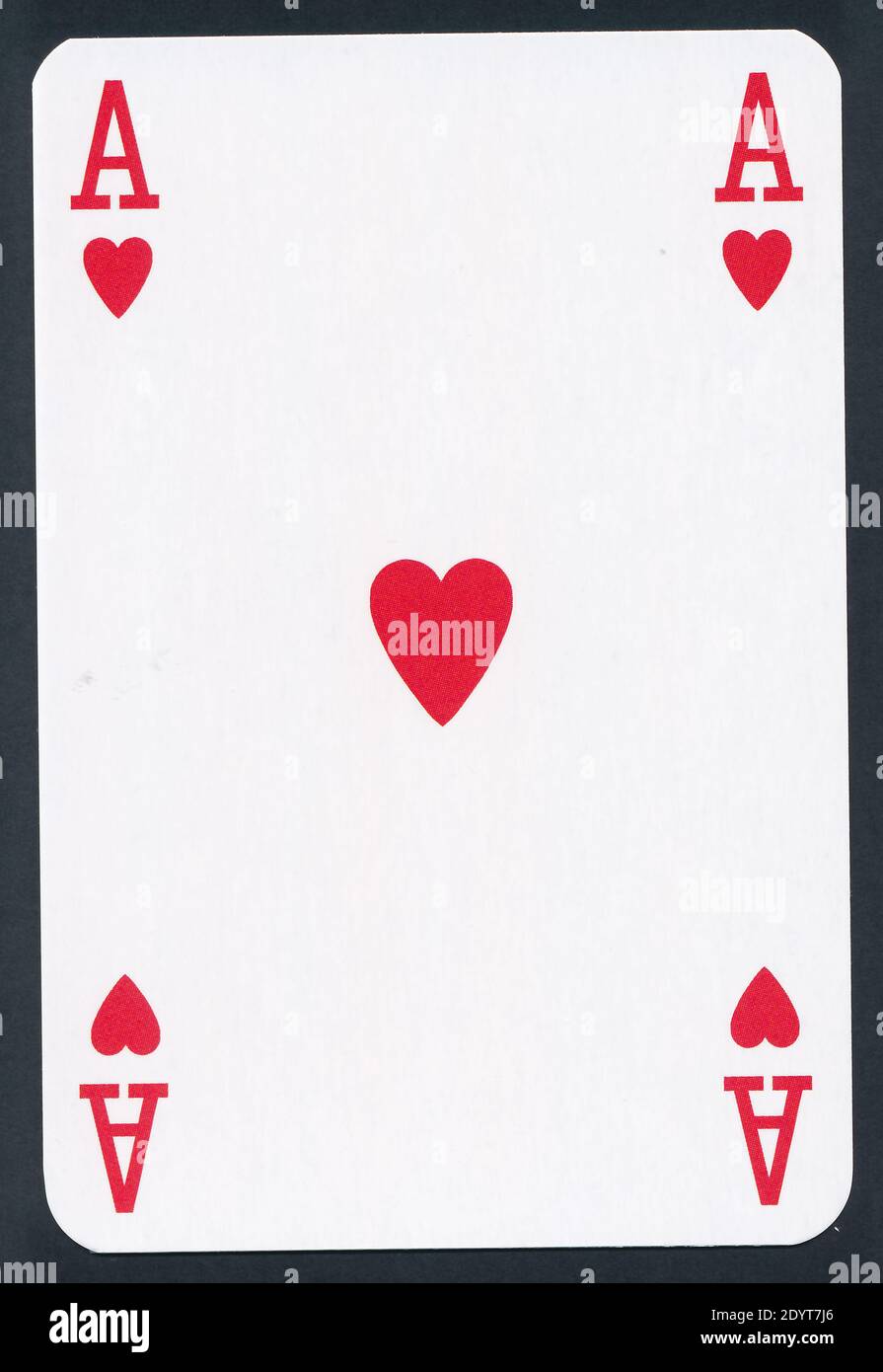 Playing cards of Hearts suit isolated on black background - High ...