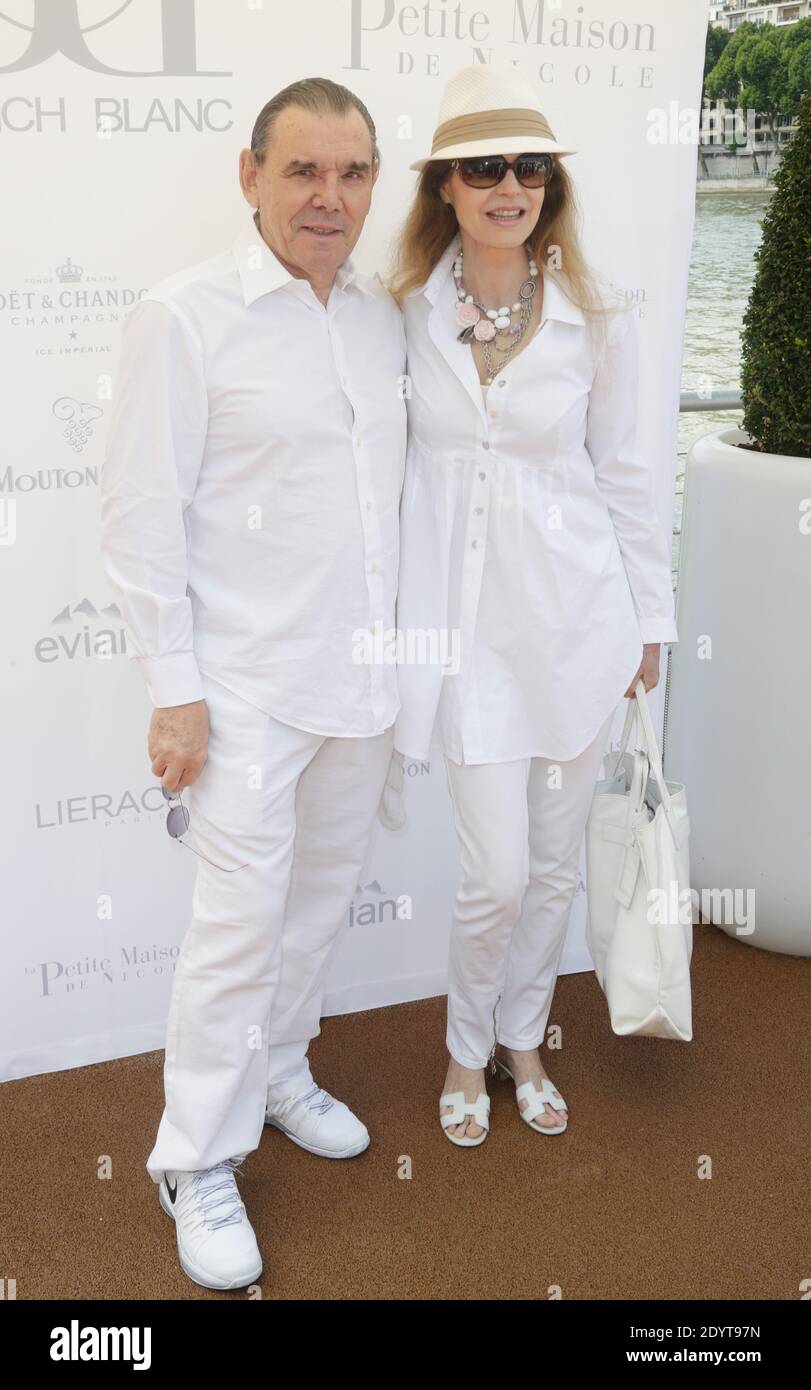 Cyrielle Clair and her companion Michel Corbiere attending 'Brunch ...