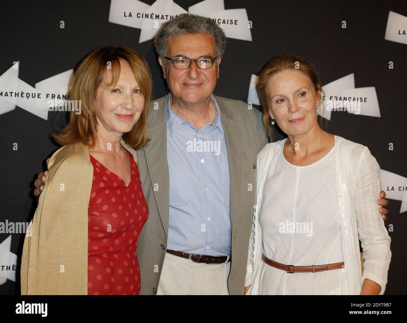 Nathalie Baye, Serge Toubiana and Marthe Keller attending the 'Michel ...