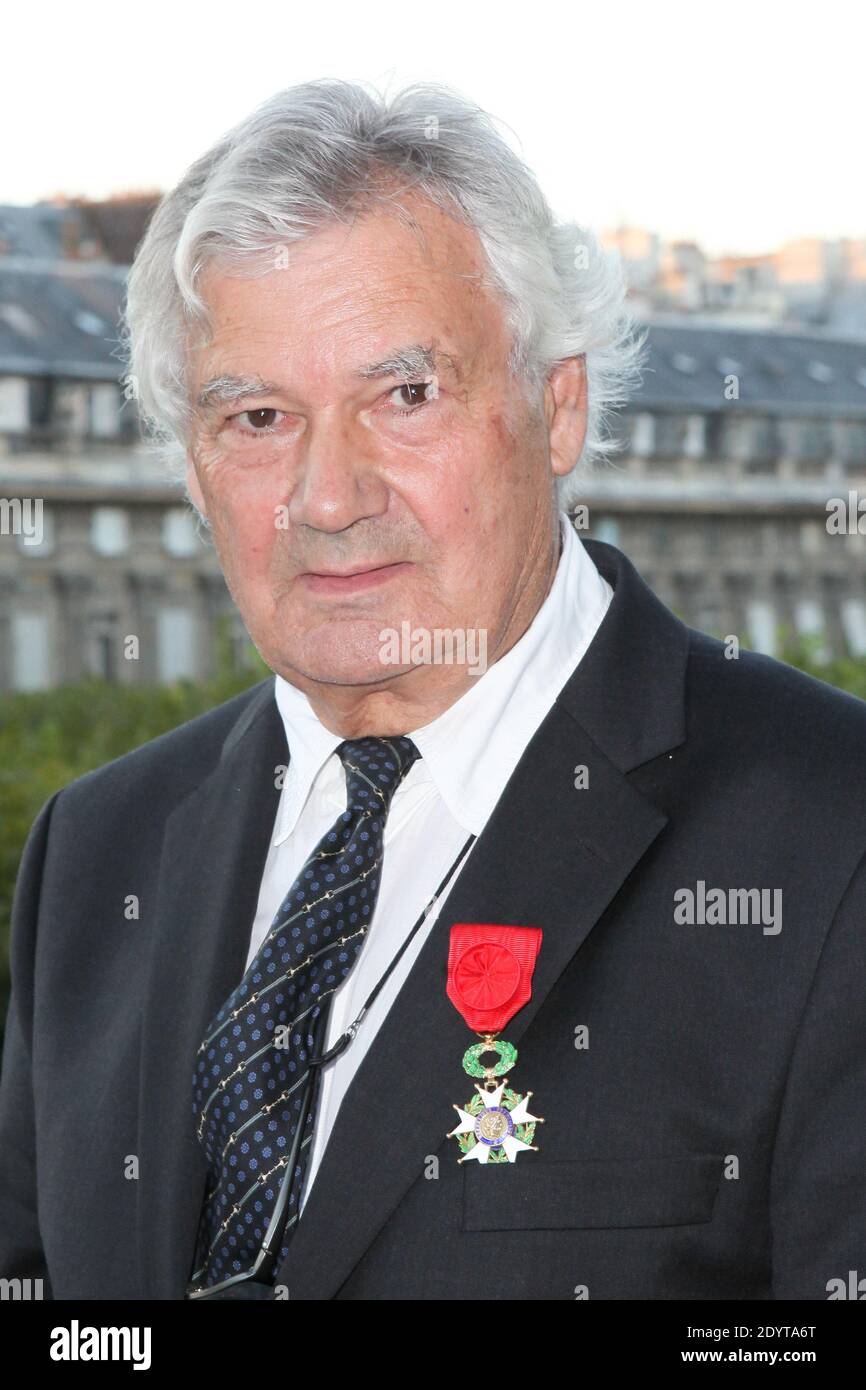 Yves Dauge poses for photos after being made 'Officier De L'Ordre De La ...
