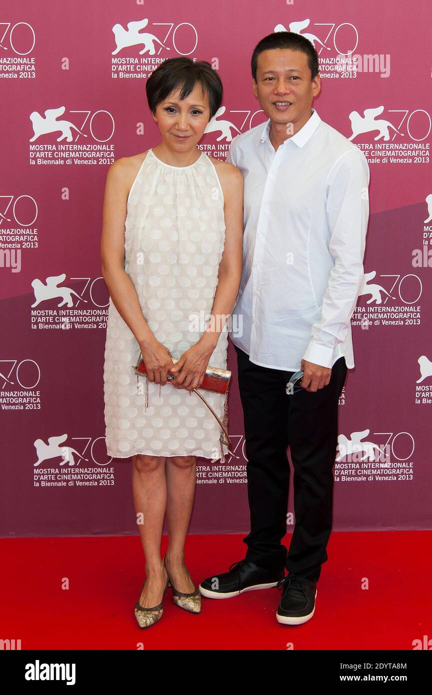 Lu Yi-ching and Lee Kang-sheng attending 'Stray Dogs' Photocall during the 70th Venice ...