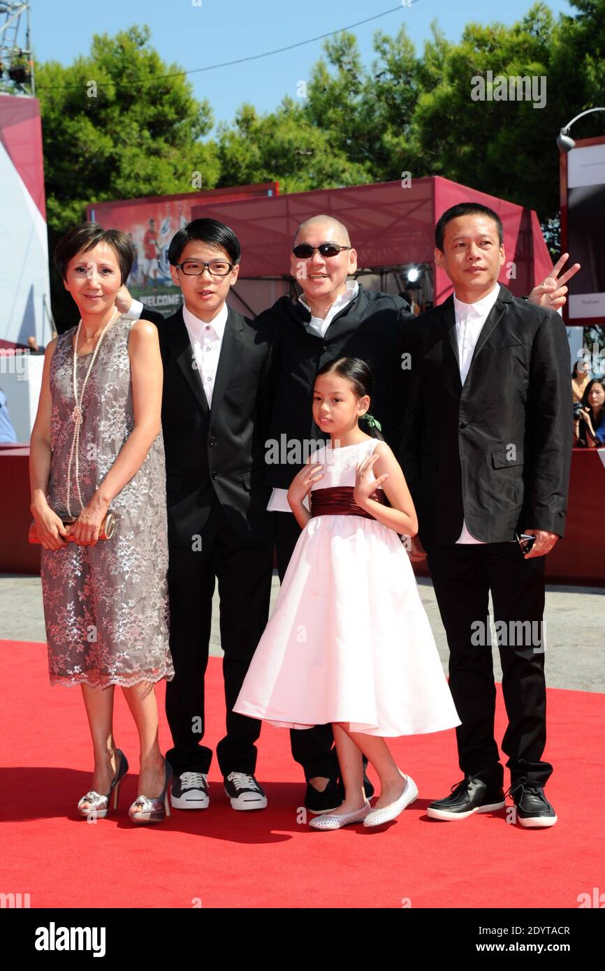 Actress Lu Yi-ching, actor Lee Yi-cheng, Taiwanese director Tsai Ming ...