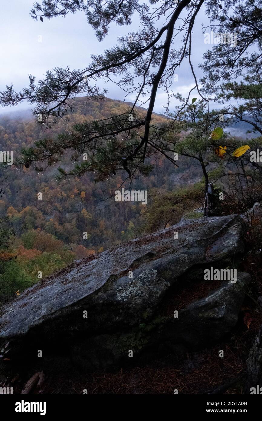 Fall Color Breaks Interstate Park Virginia Stock Photo - Alamy