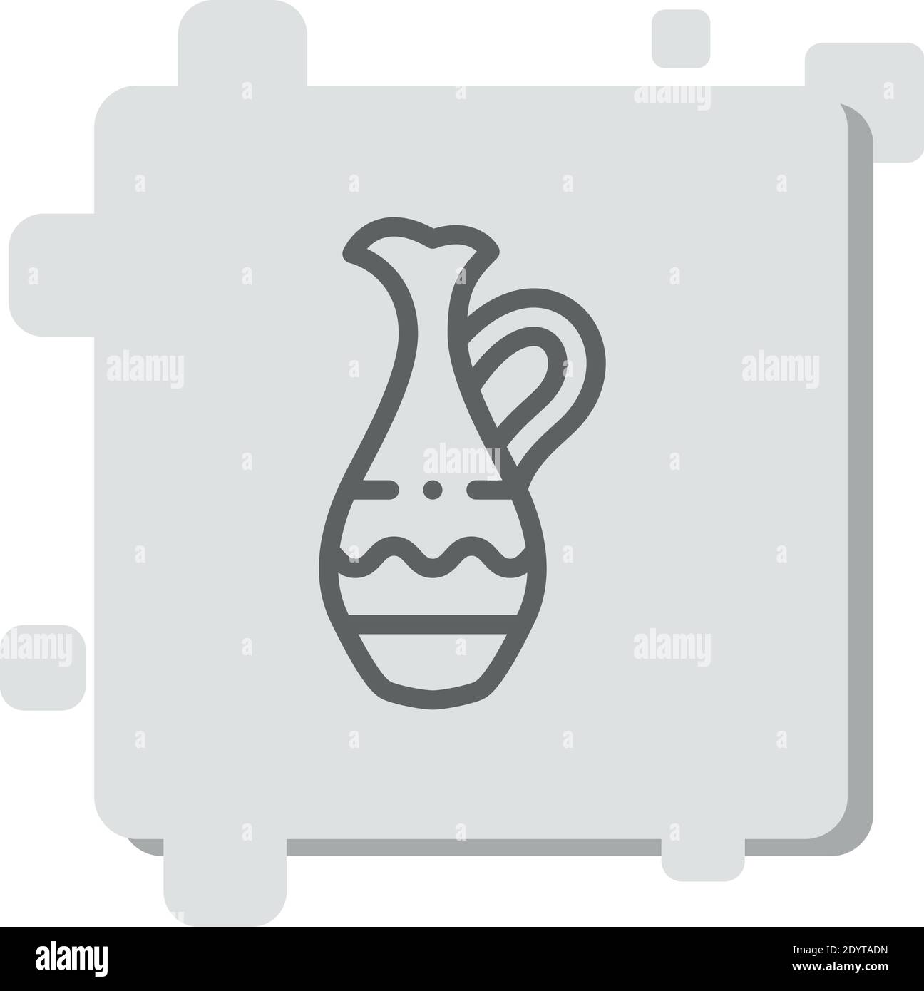 vase vector icon modern simple vector illustration Stock Vector Image ...