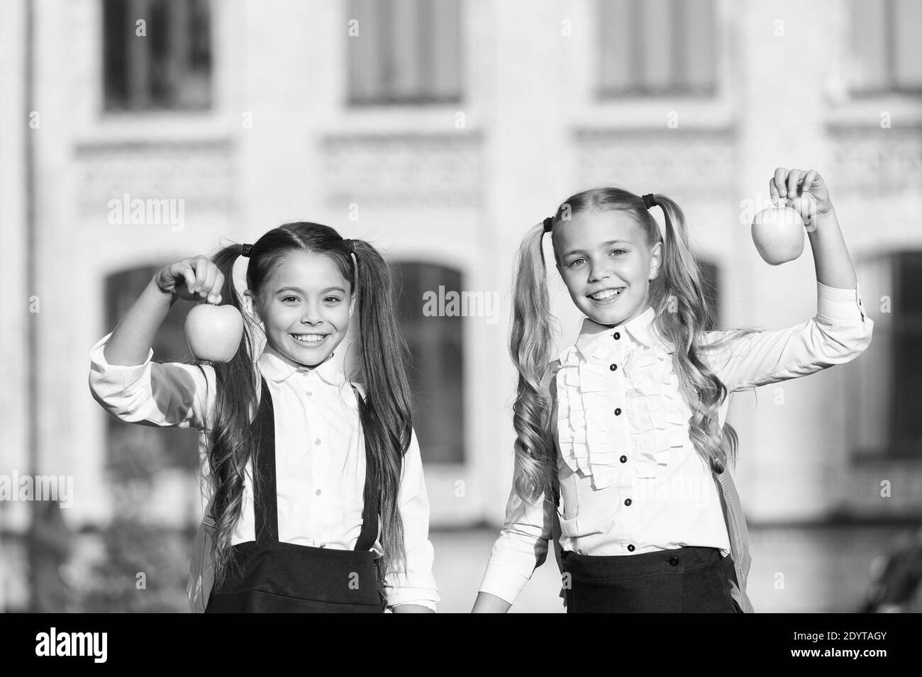 Nutrition for healthy teeth. Happy kids smile with apples. Dental diet ... Nutrition for healthy teeth. Happy kids smile with apples. Dental diet ...