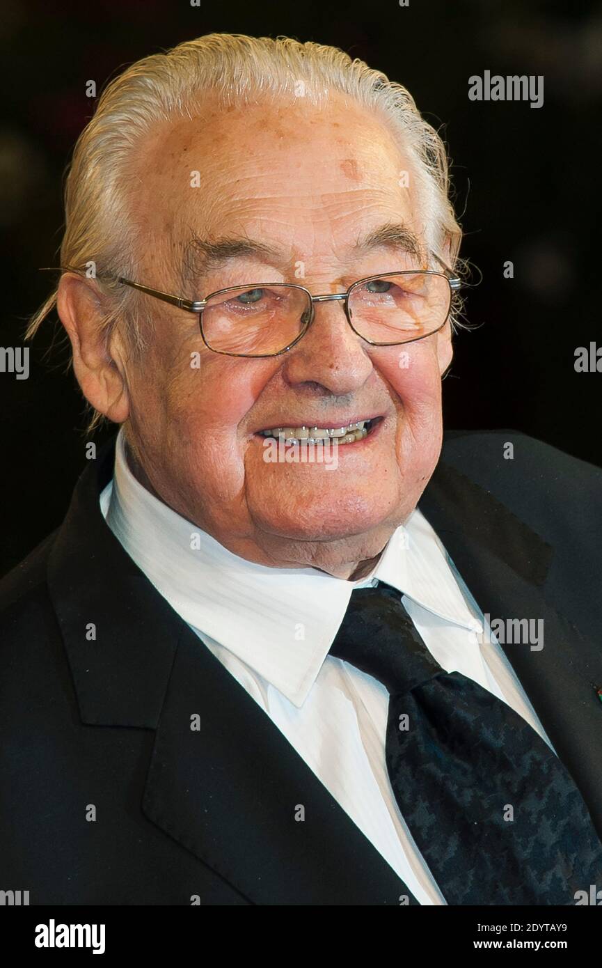 director Andrzej Wajda attending the premiere for the film Walesa Man ...