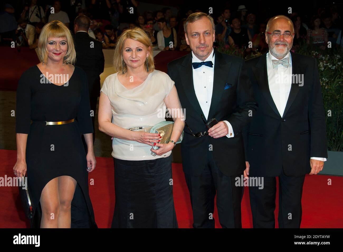Guest attending the premiere for the film Walesa Man Of Hope as part of ...