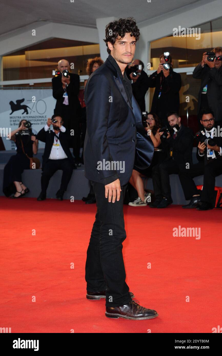 French actor Louis Garrel attending the premiere for the film Jealousy ...
