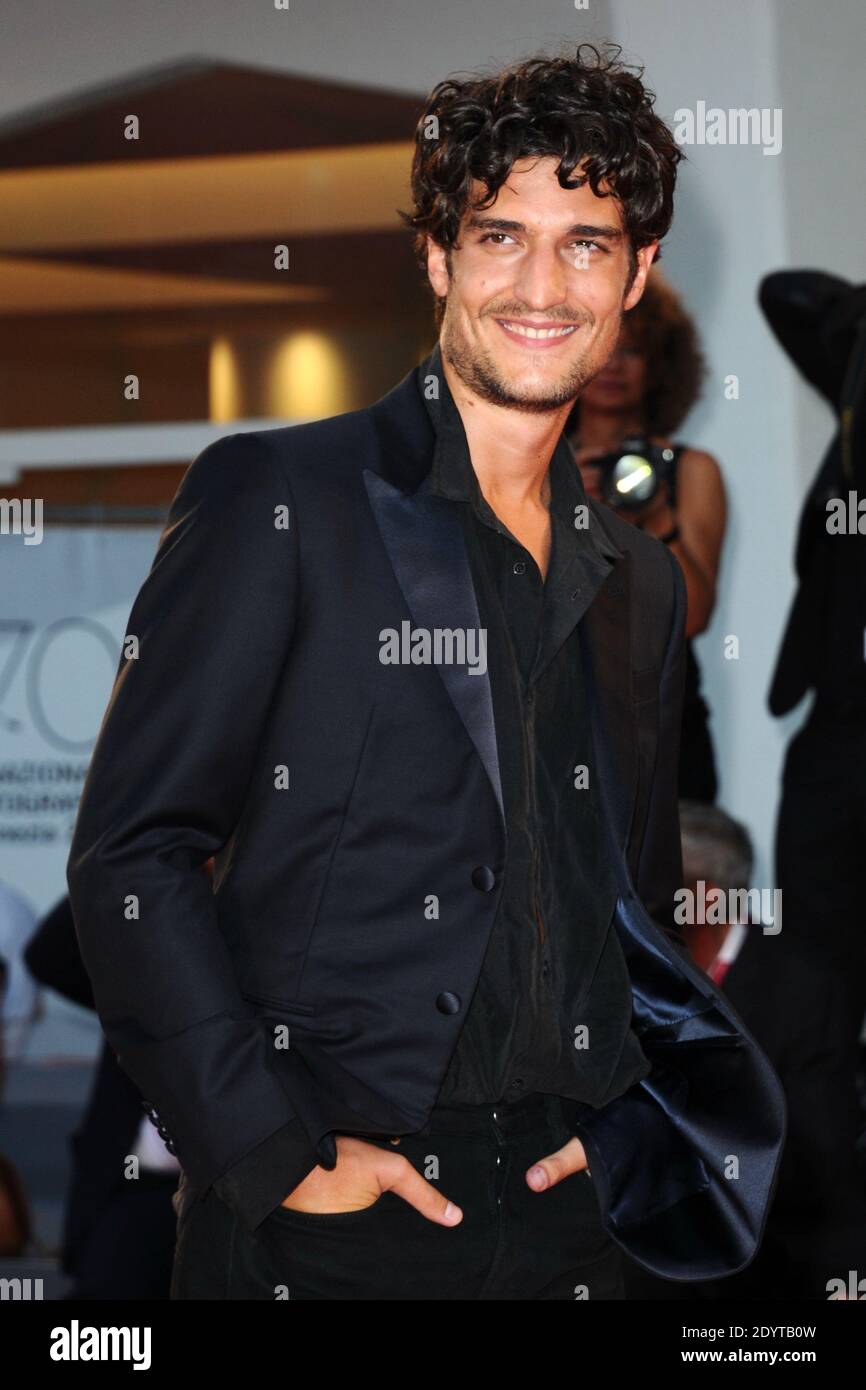French actor Louis Garrel attending the premiere for the film Jealousy ...