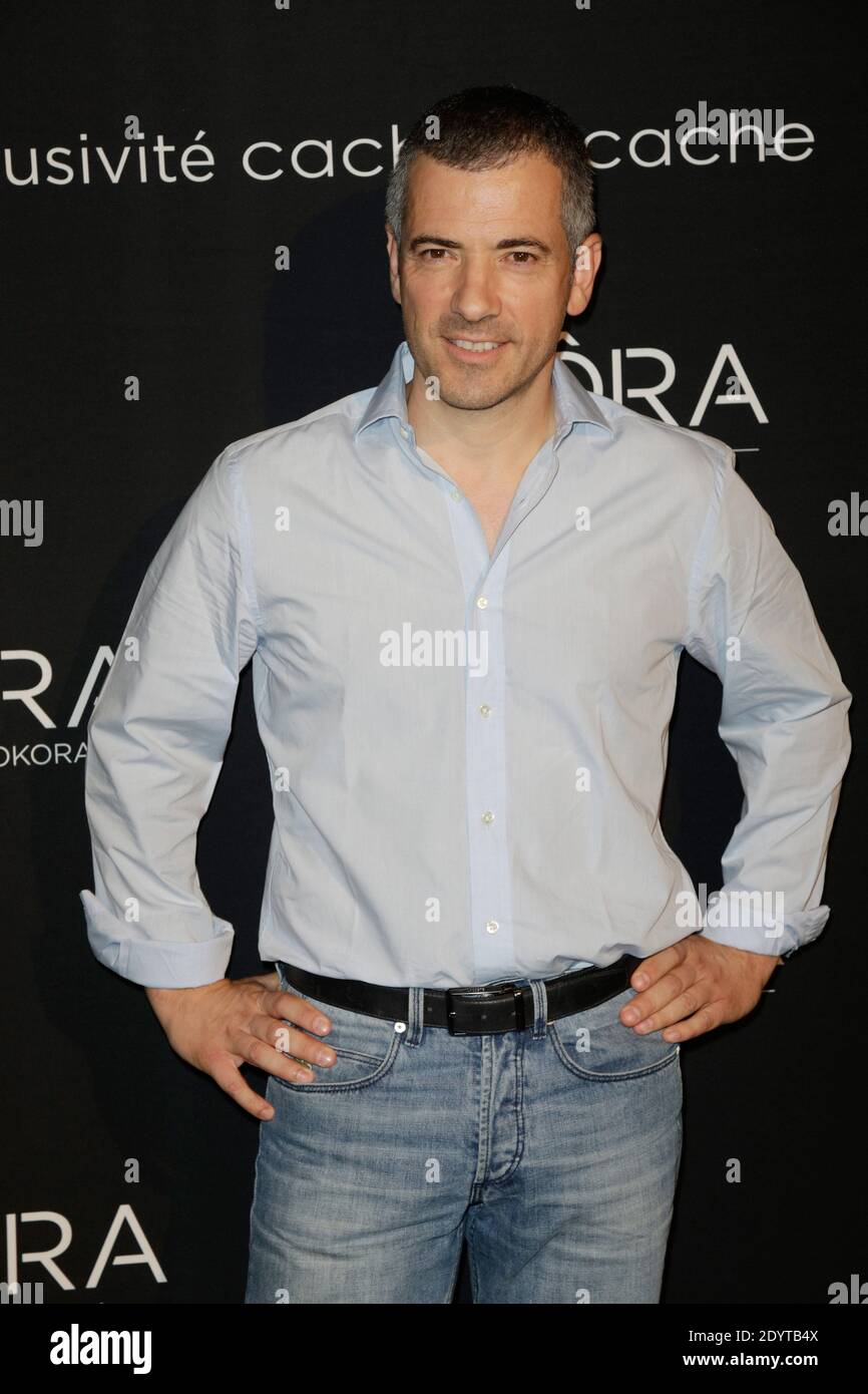 Bruno Putzulu attending the Oora collection by M Pokora party held at 'Pavillon Gabriel' in ...