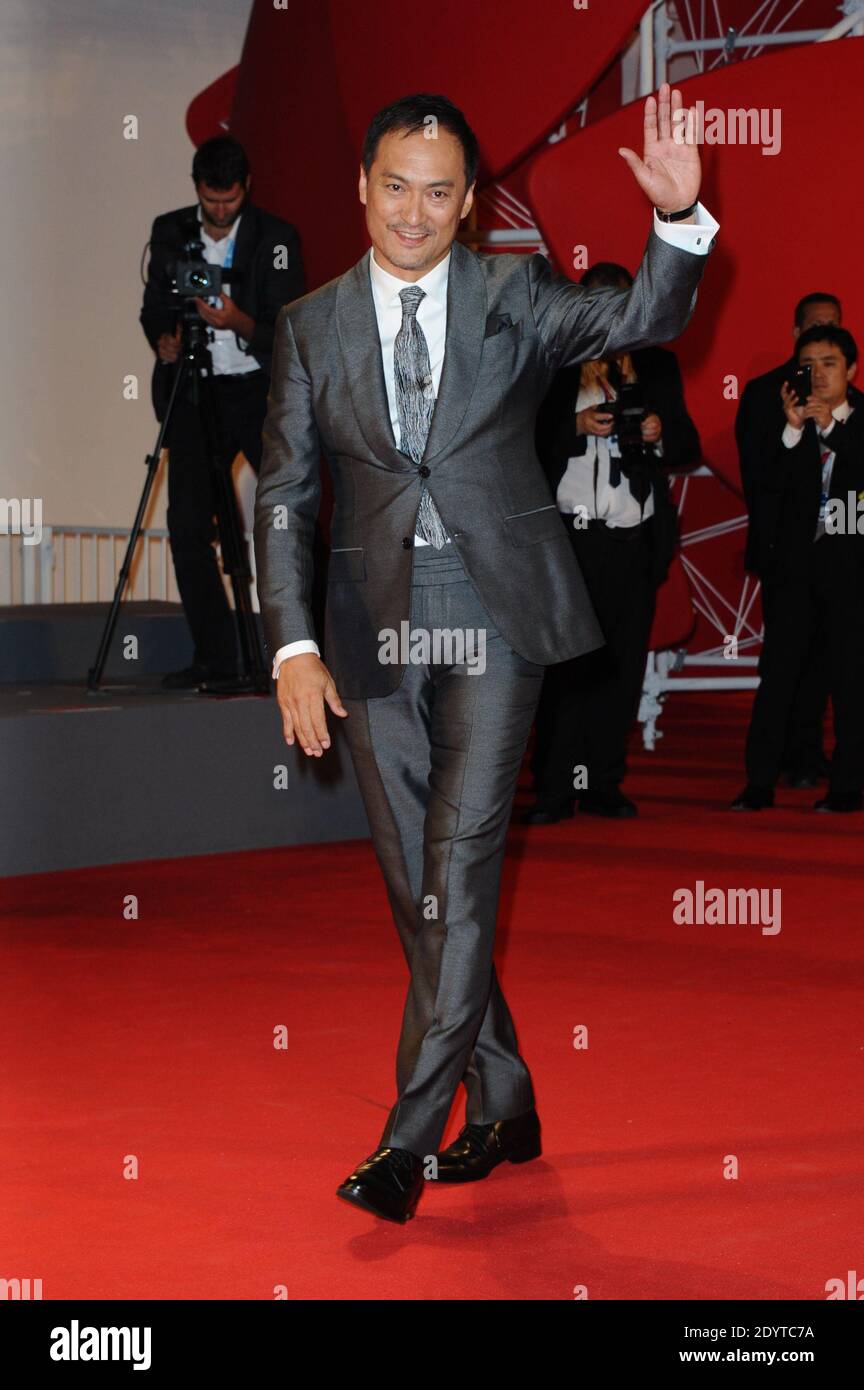 Actor Ken Watanabe attending the premiere for the film Unforgiven as ...